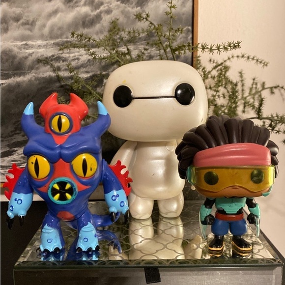 Funko | Toys | Funko Pop Disney Big Hero 6 Baymax Wasabi No Ginger Fred ...